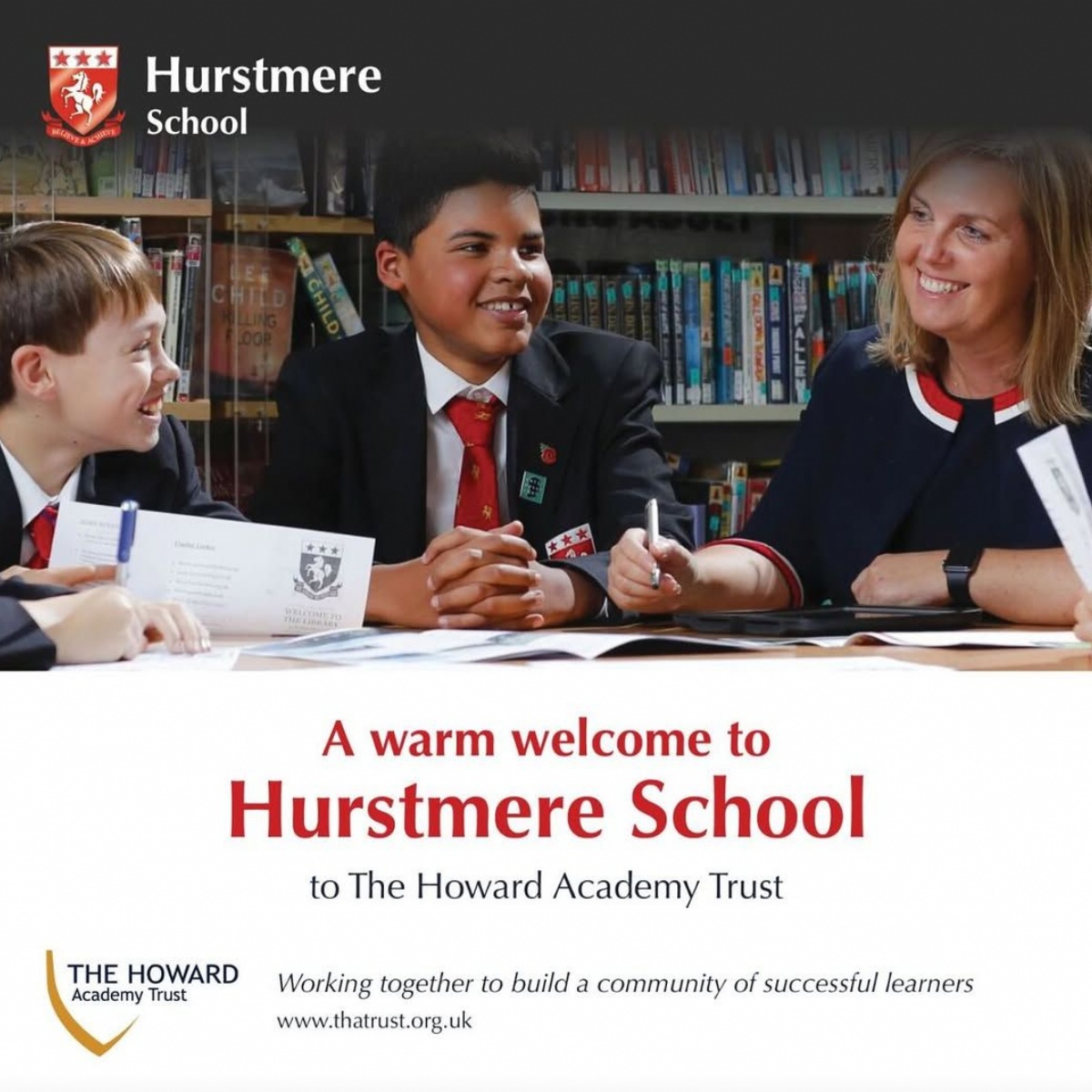 Hurstmere School - Hurstmere School joins THAT